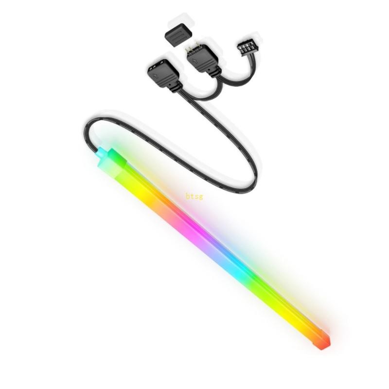 BT 30cm Flexible ARGB Light Strips 5V 3PIN ARGB LED Light Bar ...