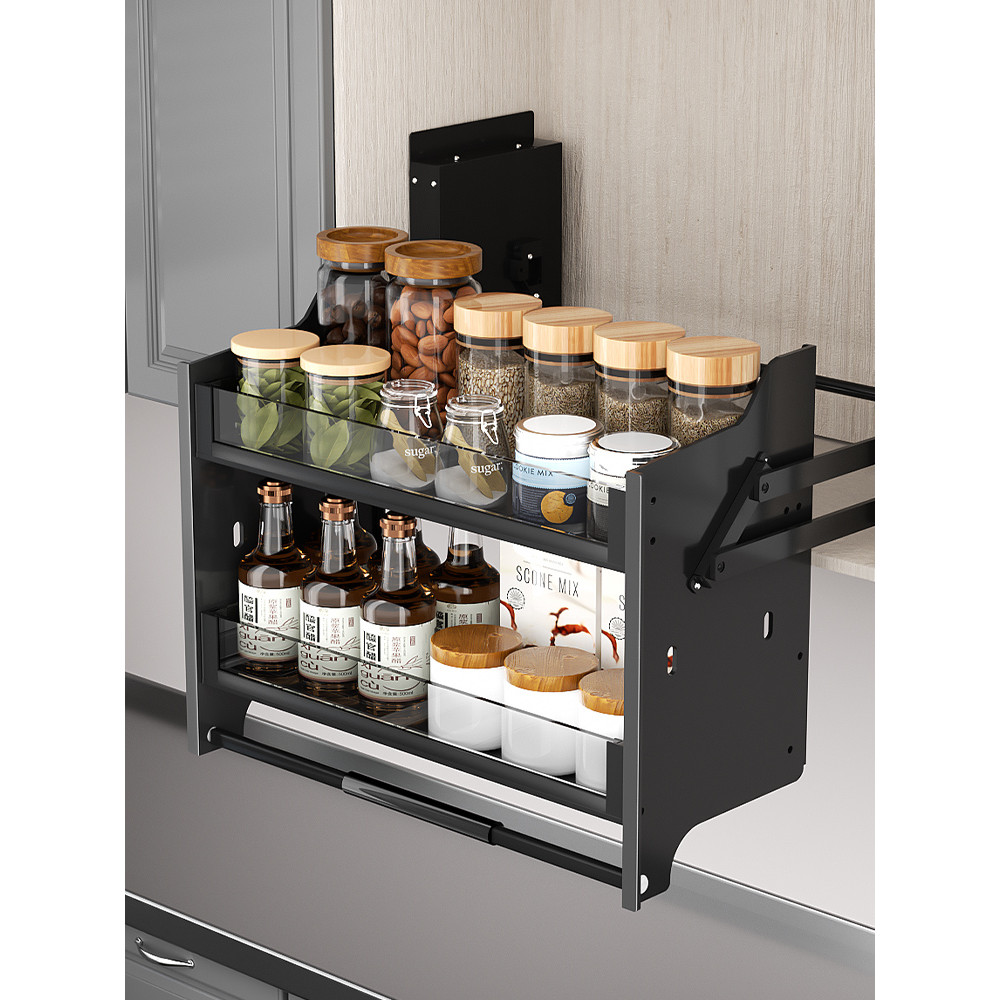 Ai Nomi wall cabinet lifting pull basket pull-down basket kitchen ...