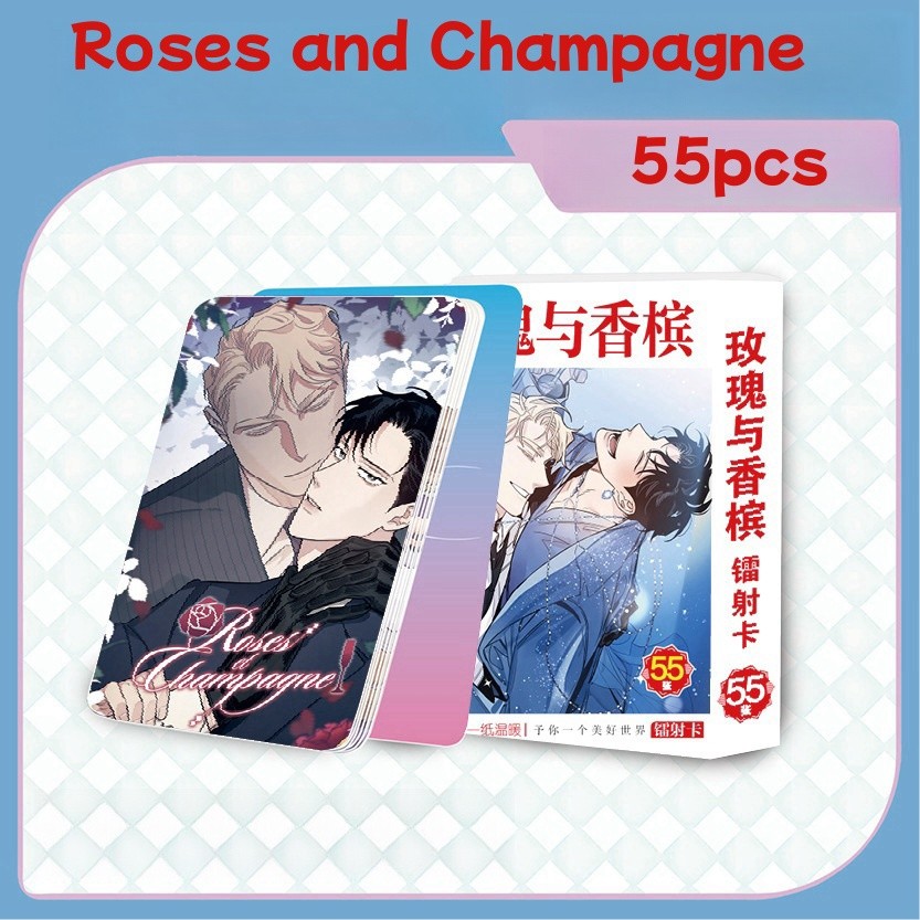 50-55pcs Manga Manhwa Roses and Champagne Hatsune Miku Heaven Official ...