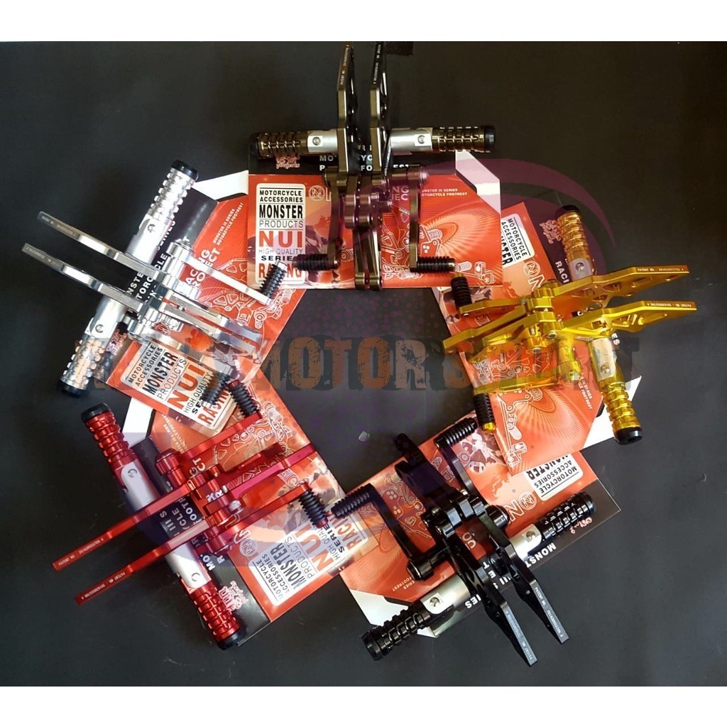 Footstep Underbone R15 V3 / R25 / MT-25 NUI racing Monster 3 | Shopee ...