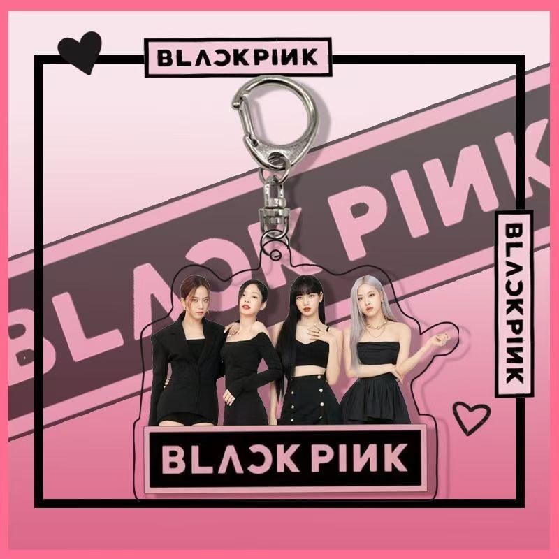 Blackpink Keychain Lisa Kim Ji-Ni Park Chae-Young Kim Ji-Soo Star ...