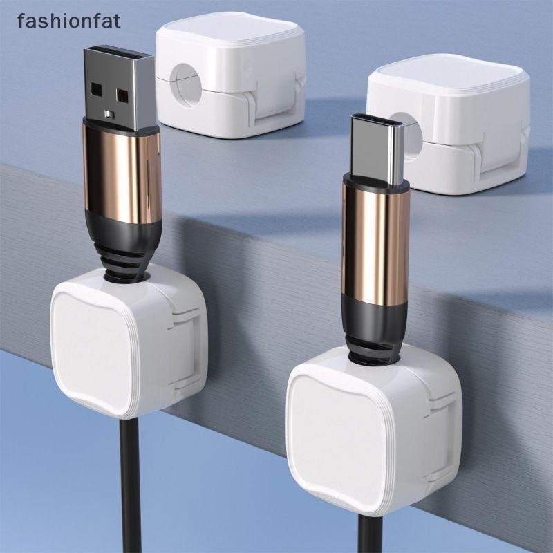 [fashionfat] 2/6/10PCS Magnetic Cable Fixing Device Data Cable Storage ...