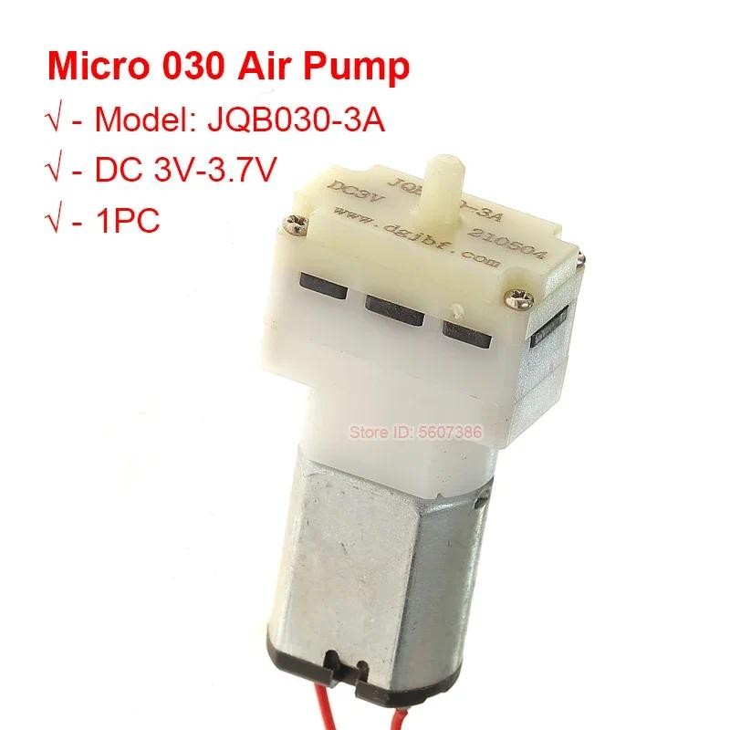 JQB030-3A DC 3V 3.7V Mini 030 Motor Air Pump Micro Diaphragm Oxygen ...