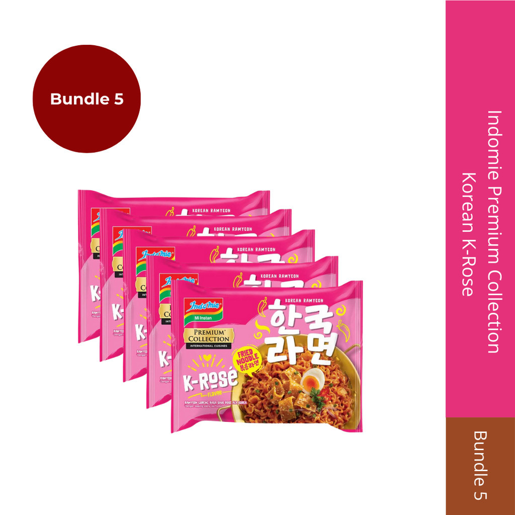 Indomie Premium Collection Korean K- Rose - Bundle 5 | Shopee Malaysia