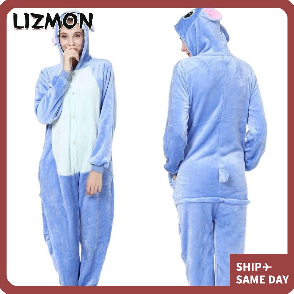 LIZMON Family Matching Pyjamas, Cartoon Jumpsuit Home Clothes Cosplay ...