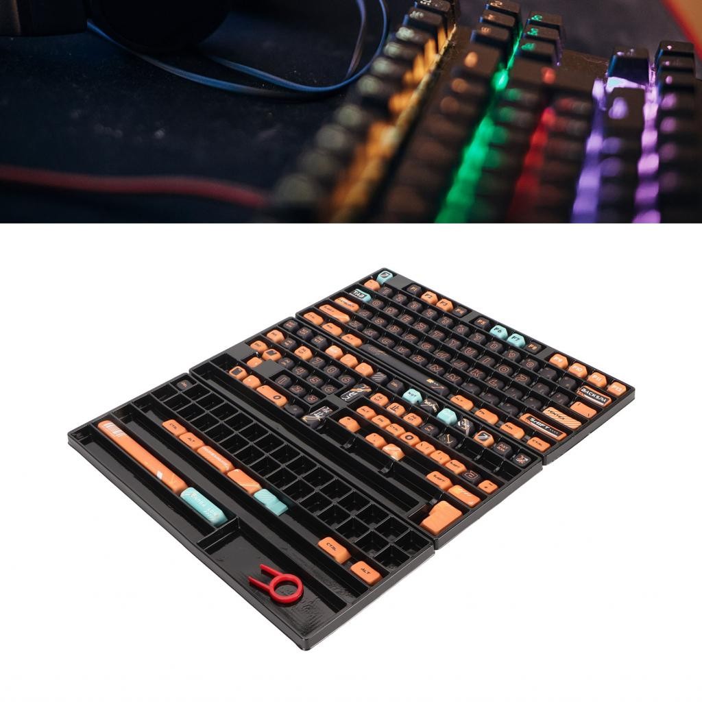 Apill Keycaps Set Fadeless XDA Height PBT 141 Keys Ergonomic Mechanical ...