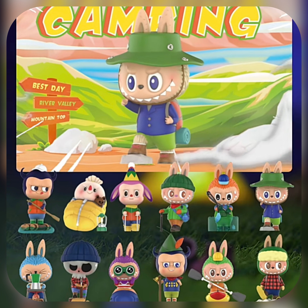 POPMART LABUBU THE MONSTERS CAMPING SERIES BLIND BOX | Shopee Malaysia