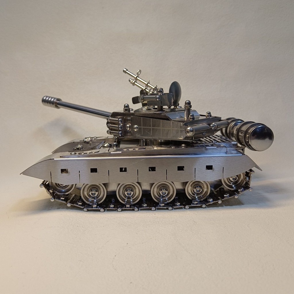 Stainless Steel T99 Type Tank Model Alloy Toy Military Chariot ...