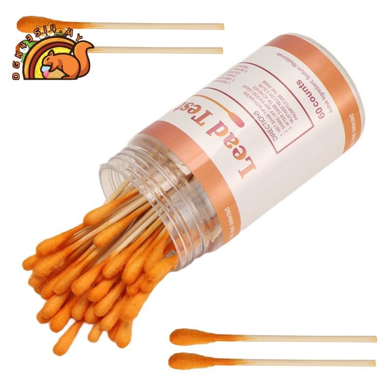 Lead Paint Test Swabs Kit 60 Pcs Lead Test Kit Swabs Home Lead Test Kit ...