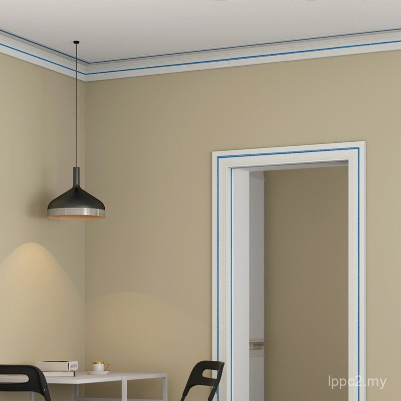 Pelekat Diri Garis Skirting Pinggang Pelindung Sudut Siling Pelekat ...