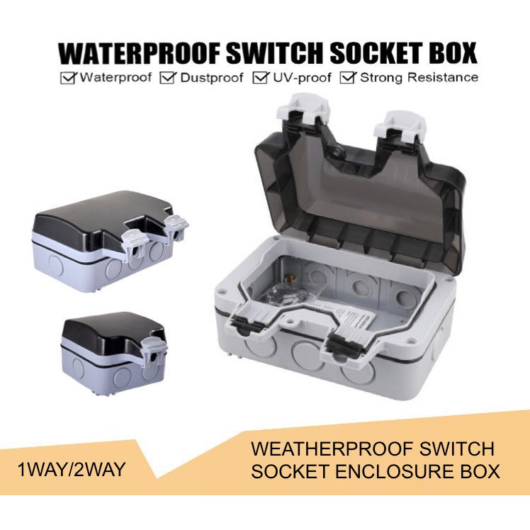 Heavy Duty IP66 1W/2W Weatherproof Outdoor Socket Outdoor Waterproof ...