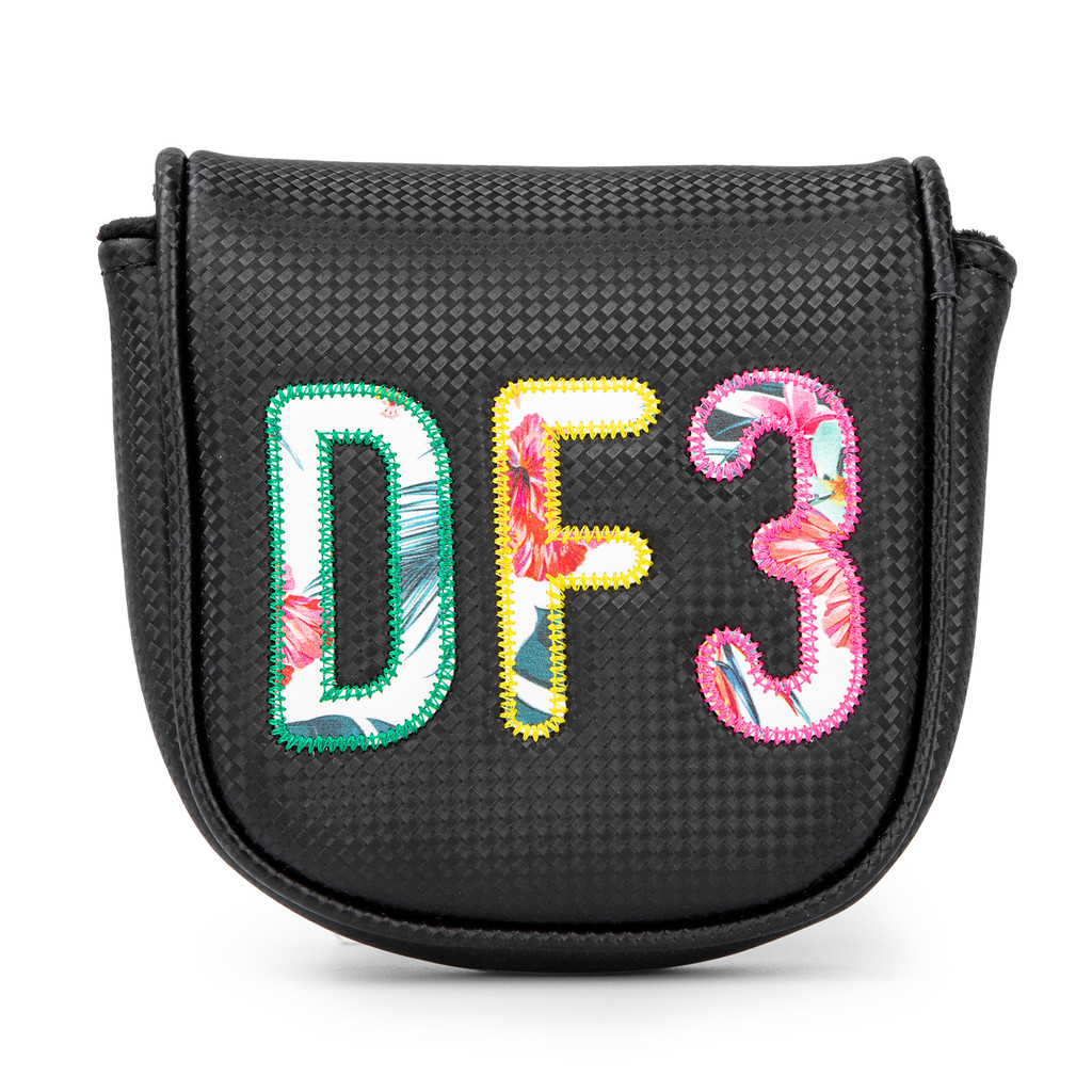 Golf Putter Covers DF3 Mallet Putter Headcover Closure Putter Covers ...