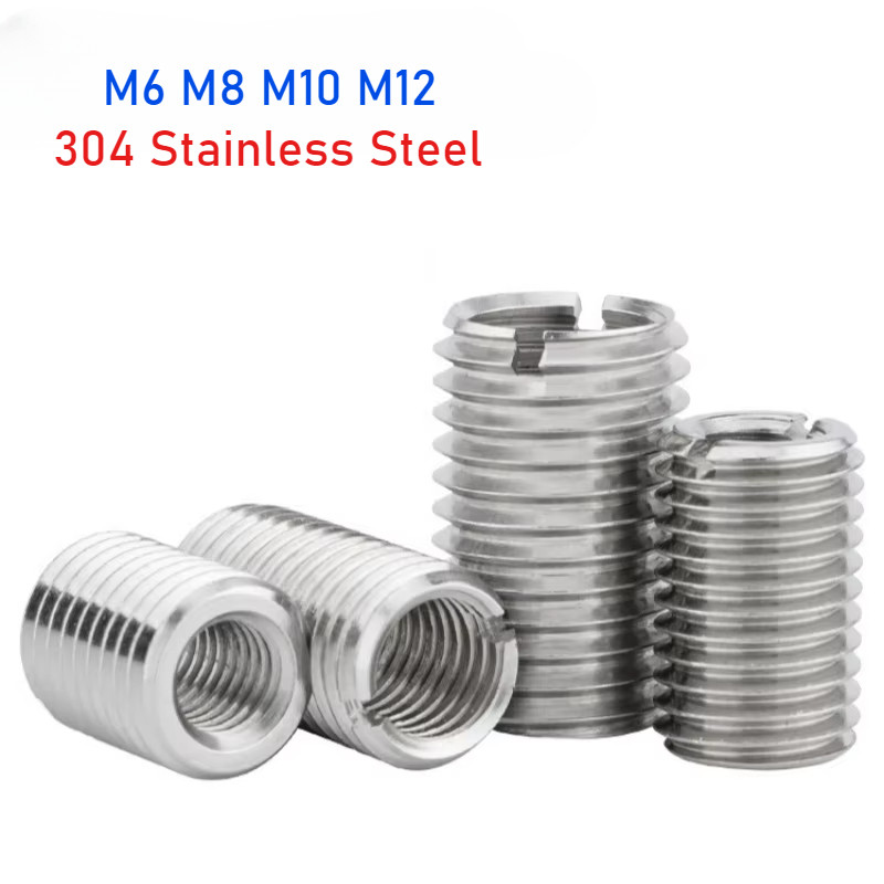 M6 M8 M10 M12 304 Stainless Steel Slotted Inside Outside Self Tapping ...