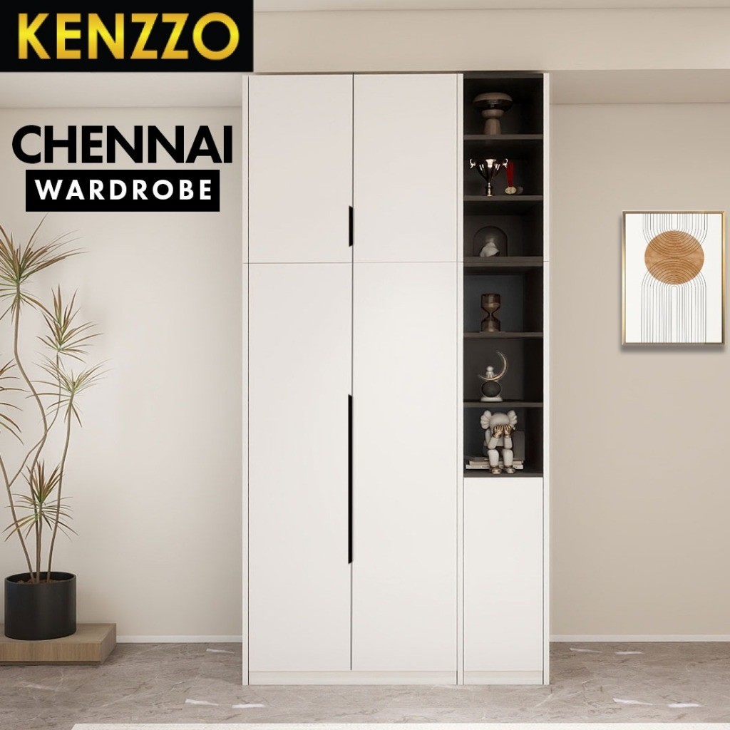 ⚡️LIKE BUG⚡️260CM Extra Height Moden Minimalis Elegan Chennai Wooden ...