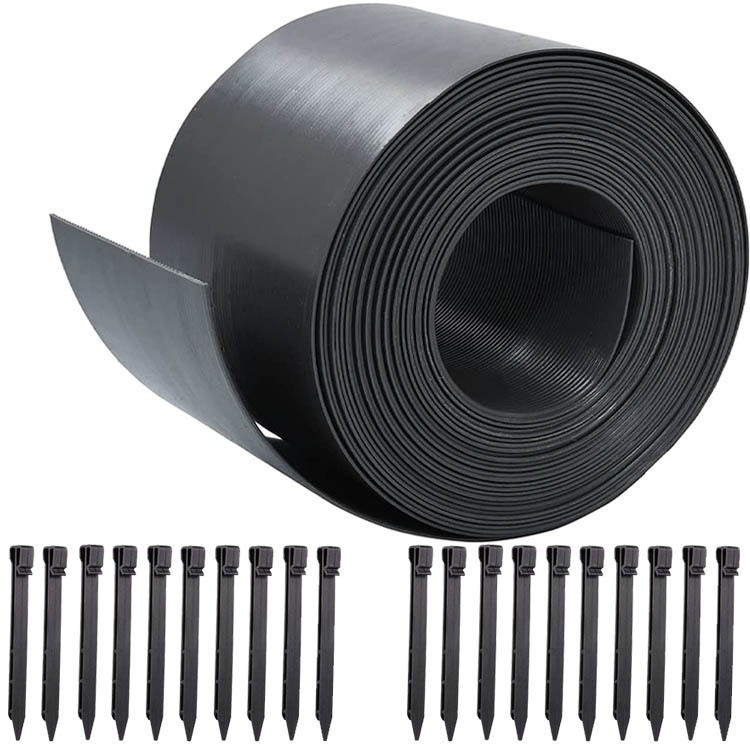 1-Meter Multi-Purpose Landscape Edging System: Nailed Horticultural ...