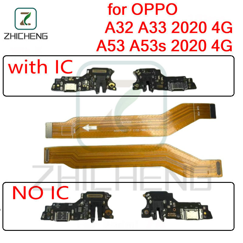 For OPPO A32 A33 A53 A53s 4G 2020 Mainboard Connect Main USB Dock ...