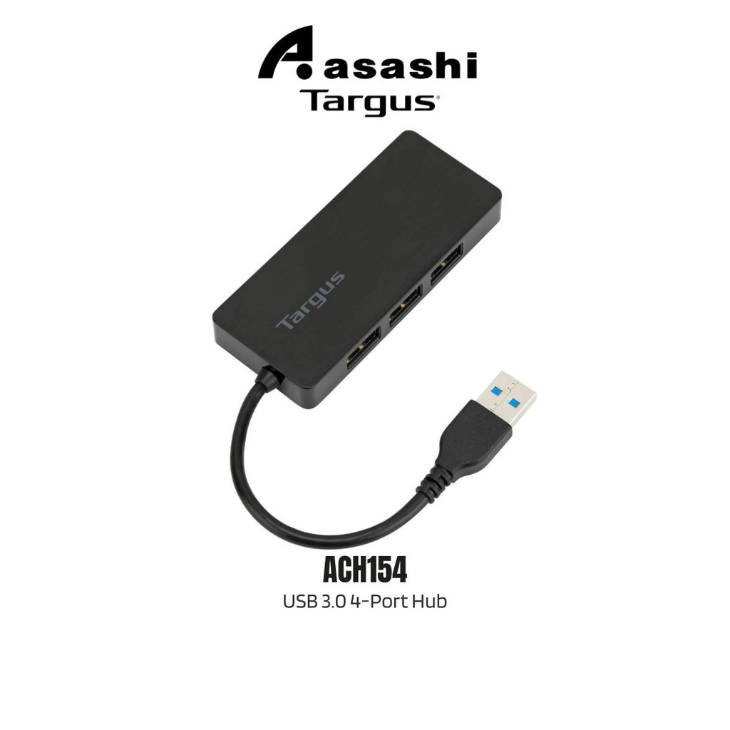 Targus ACH154 USB 3.0 4-Port Hub | Shopee Malaysia