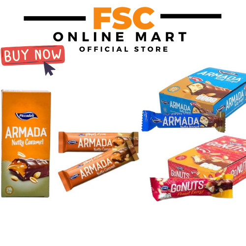 [FSC] Piccadeli Chocolate ( Armada Nutty Caramel/Nutty Nougat/Gonut ...