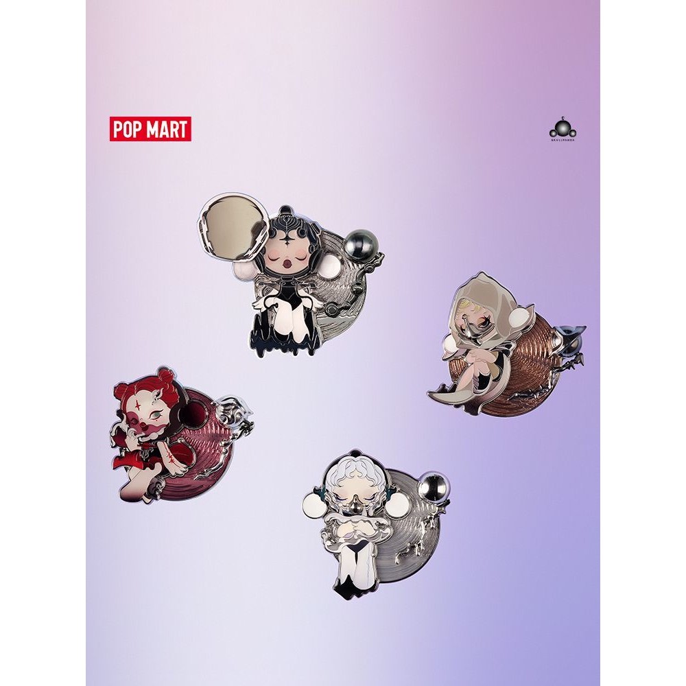 POPMART POPMART SKULLPANDA Voice Series Refrigerator Sticker Mystery ...