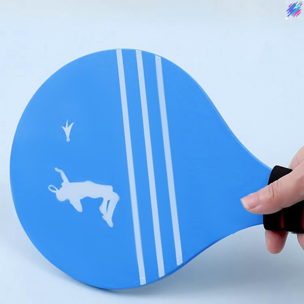 Beach Tennis and Badminton Racket Paddle Set Paddle Ball Jazzminton ...