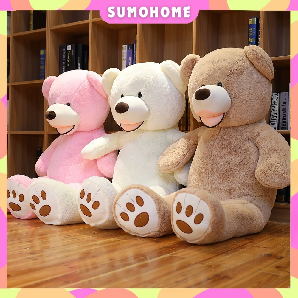 Classic Giant Teddy Bear 120/150/180cm Plush Toys - Anak Patung Beruang Besar Birthday Gift Best ...