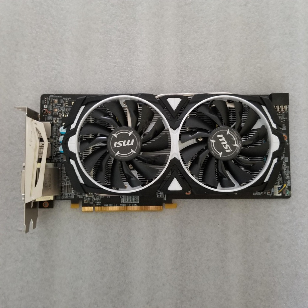 Msi Radeon RX 480 RX480 4GB GDDR5 256 Bit Minus Not Show | Shopee Malaysia