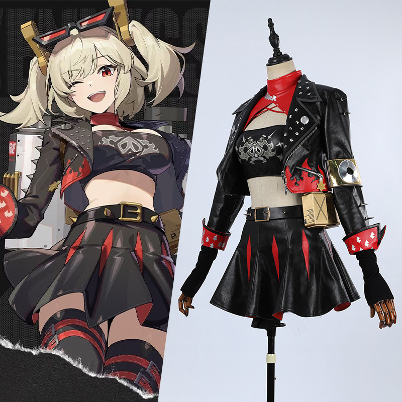 Zenless Zone Zero Anime Game Costume: Burnice's Cosplay Outfit with ...