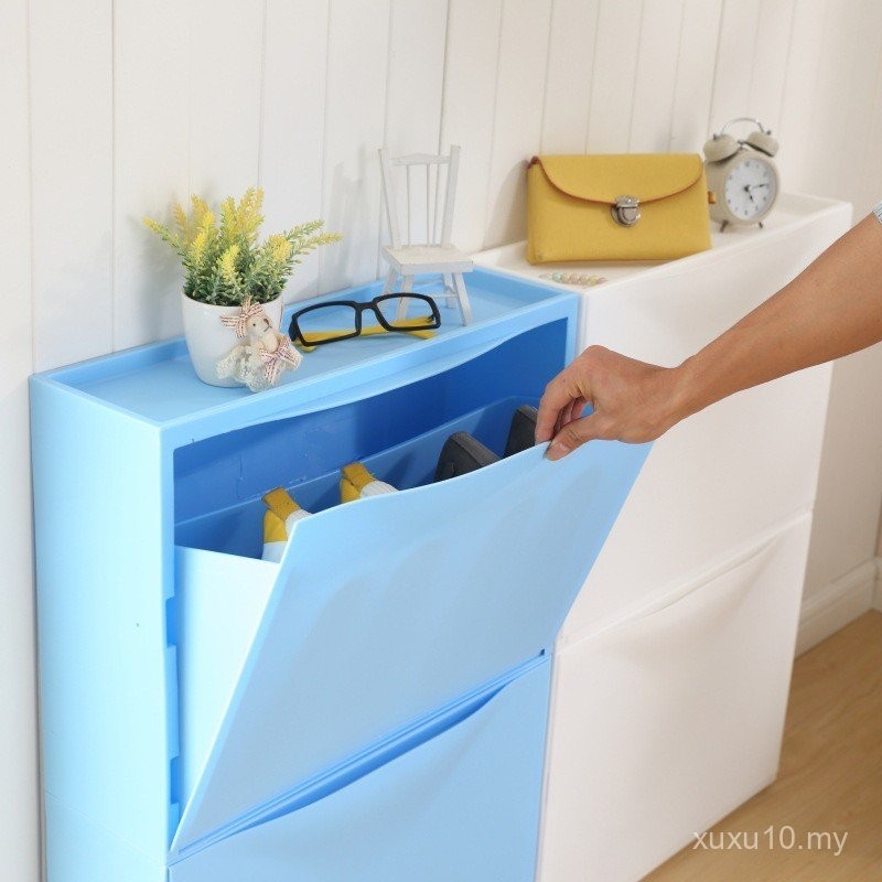 Namega Drawer Storage Cabinet Locker Plastic Dumping Shoe Cabinet ...