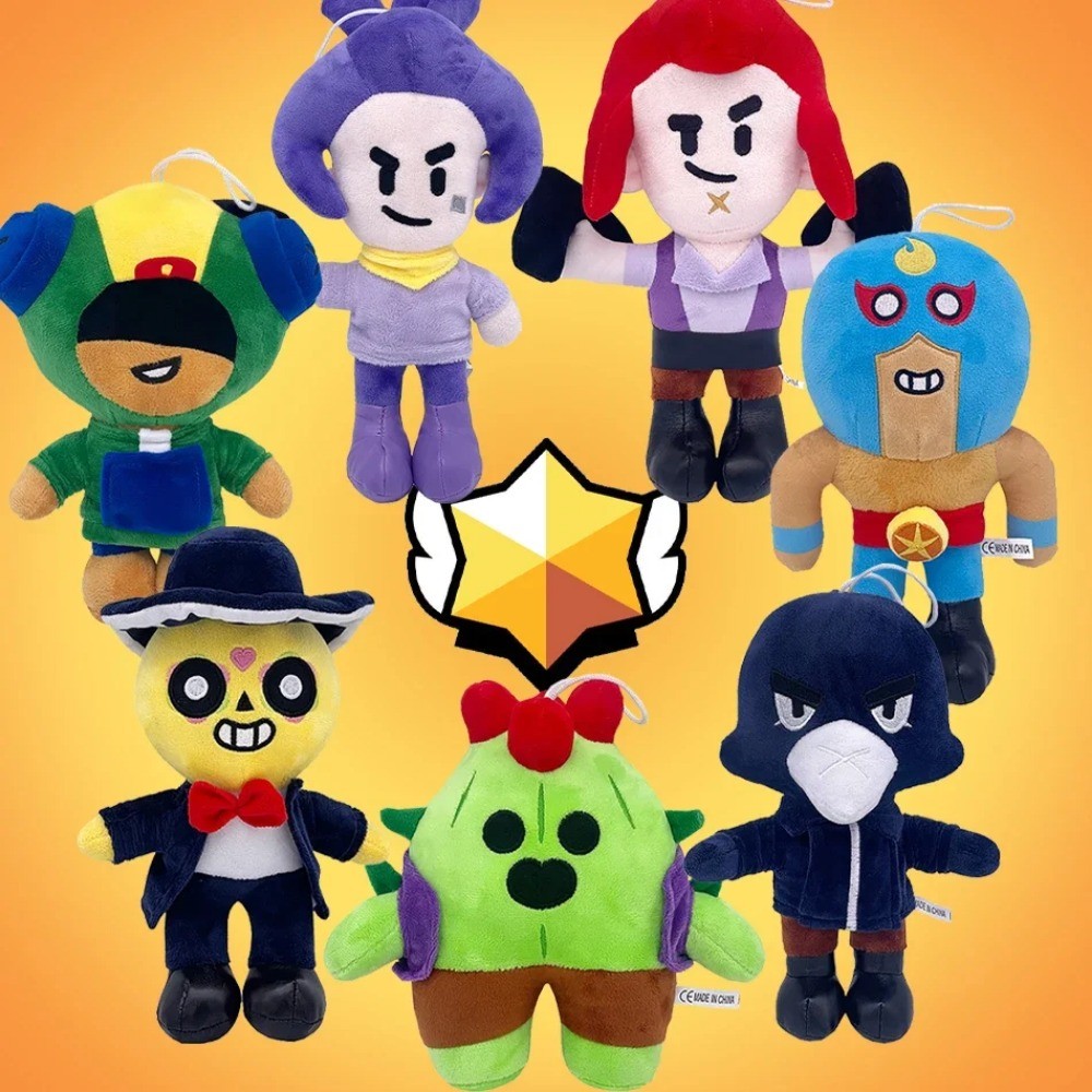 Cartoon Supercell Spike Plush Toy Brawl Stars Plush Dolls Game ...