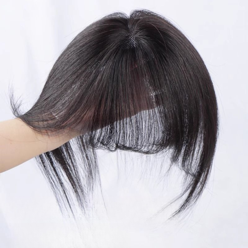 Ladies Bangs Wig Simulation Hair Fluffy Increase Hair Volume Natural ...