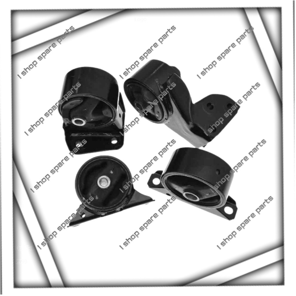 Wira 1.6 1.8 Manual Engine Mounting Kit Set Proton Mitsubishi | Shopee ...