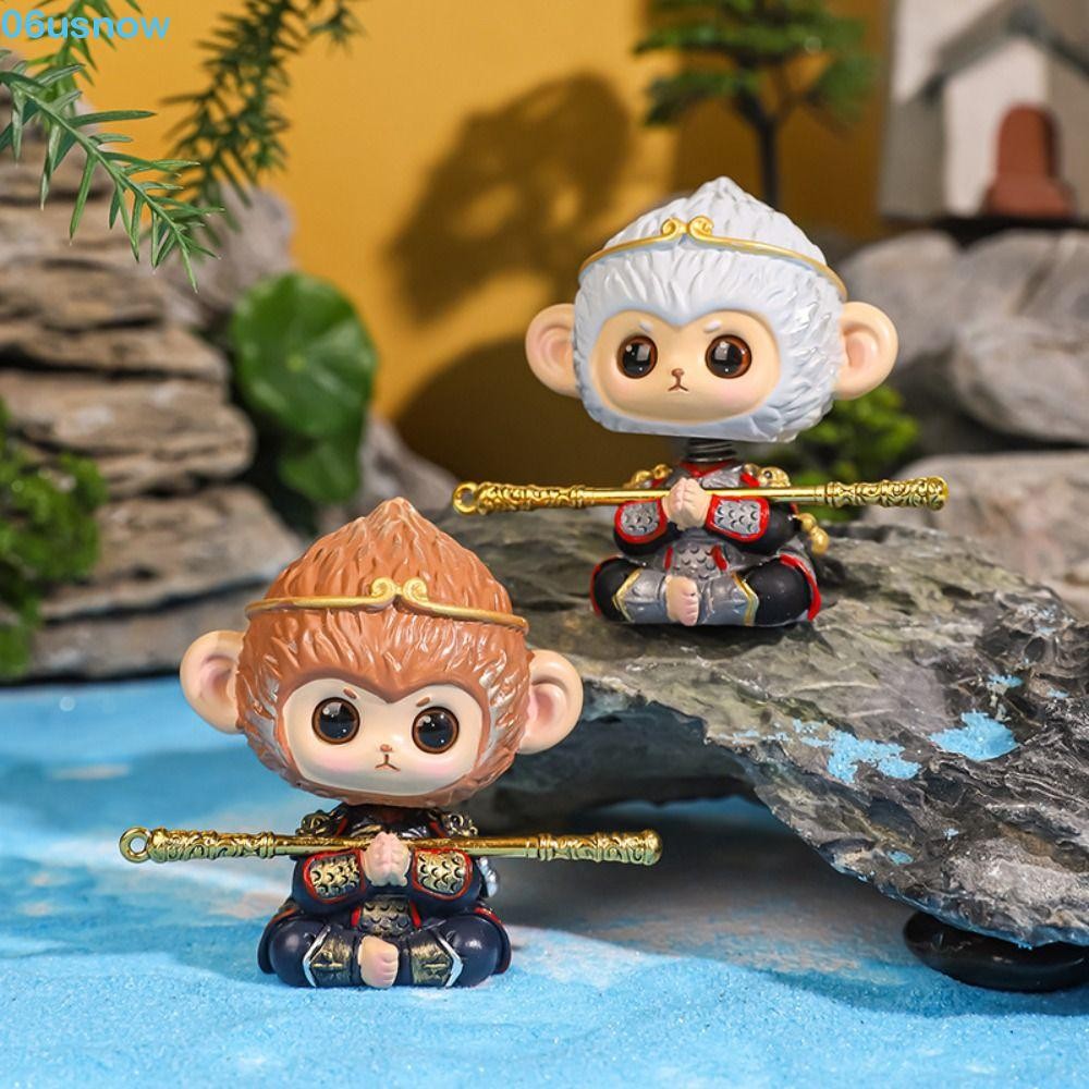 USNOW Black Myth Wukong Figure, Collectible Model Miniatures Sun Wukong ...