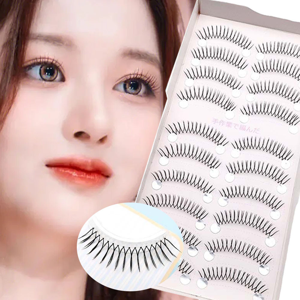 10 Pairs Of U-shaped False Eyelashes Female Group Stage Natural ...