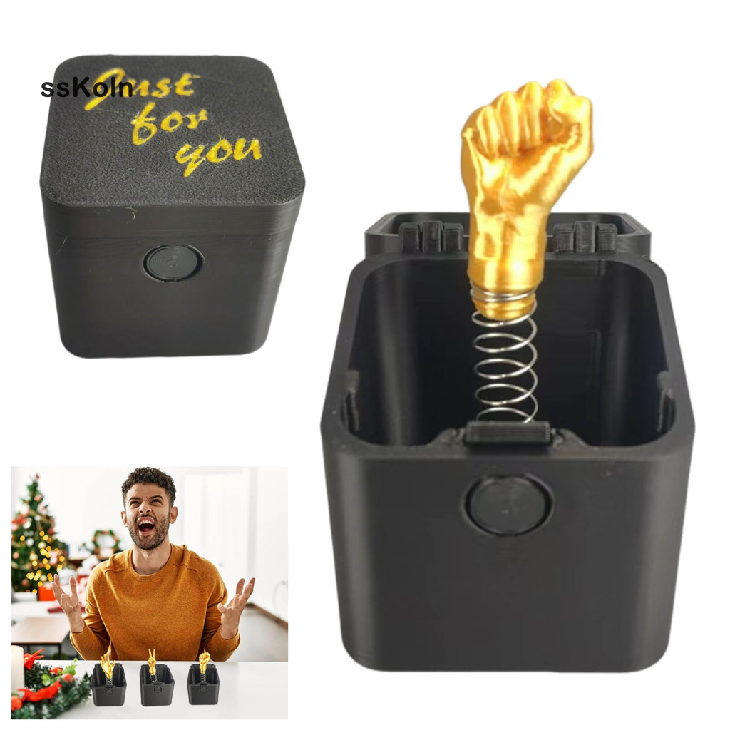 SSK_ Table Golden Gesture Box Golden Gesture Rock Paper Scissors Gift ...