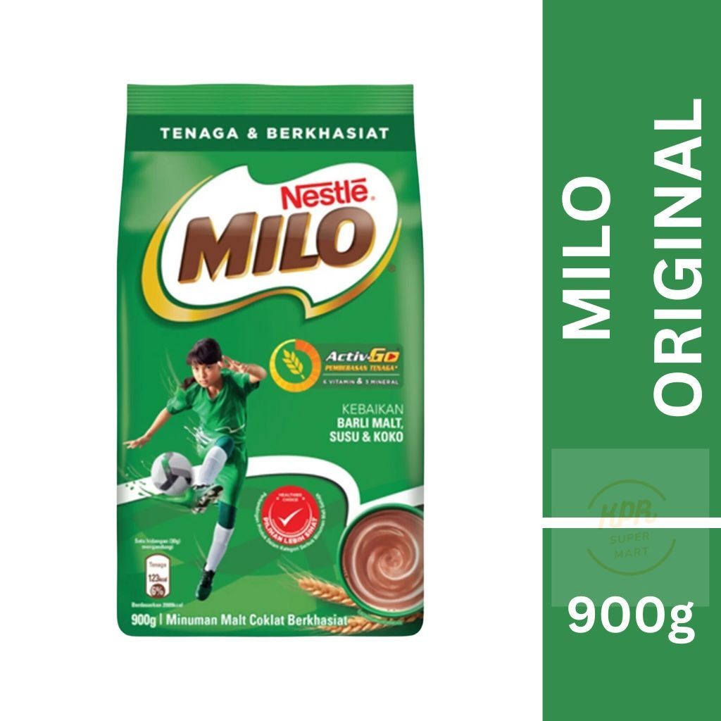NESTLE Milo Activ-Go Chocolate Malt Powder (900g/1kg/1.8kg/2kg) | Shopee Malaysia