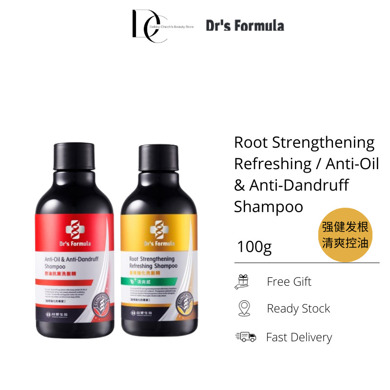 Dr's Formula Root Strengthening Refreshing Shampoo 100g (Repair Shampoo ...