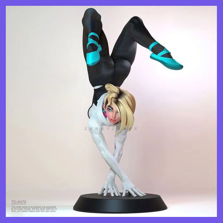 Marvel Avengers Super Hero Spider-Man Girl Gwyn 18cm PVC Figure model ...