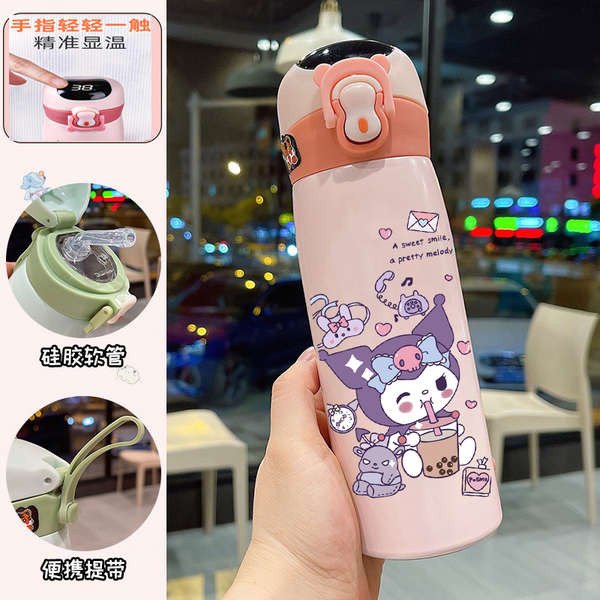 botol air tahan sejuk kuromi botol air tahan sejuk tumbler tahan sejuk budak Lettering Kuromi ...