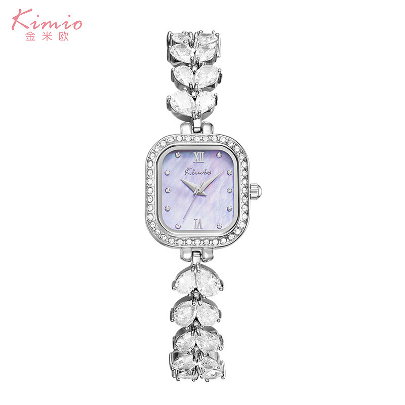 Kimio 6651 Simple Trendy Diamond Bracelet Watch Quartz Watch Classy ...