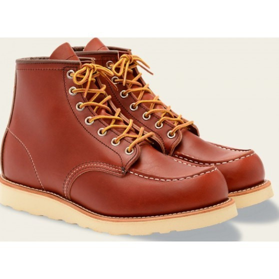 [ORIGINAL] Red Wing Classic Moc Toe Boots | Shopee Malaysia
