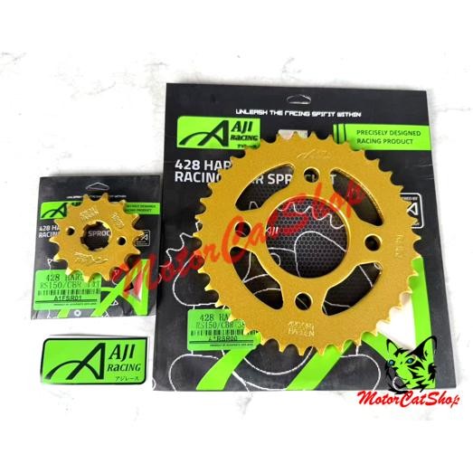 Aji Racing Sprocket Gold (428H) Honda RS150 / RS-X150 (428H) | Shopee ...