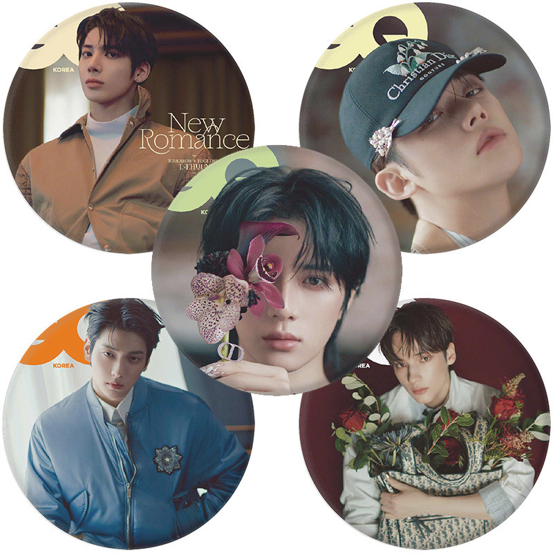 TXT x GQ KOREA April Pictorial Photo Badge Cui Ranjun Badge | Shopee ...