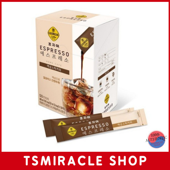 Georgia Espresso Low Calorie Liquid Stick Coffee 8ml 50ea 1box | Shopee Malaysia