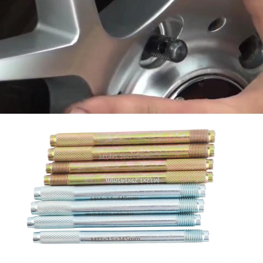 8Pcs Metal Wheel Alignment Pins Hanger Tools for Changing Tires on Cars ...