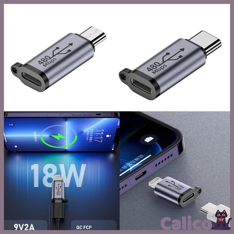 Cali Converter Adapter Fast 480Mbps Transfer Speed 18W Charging ...