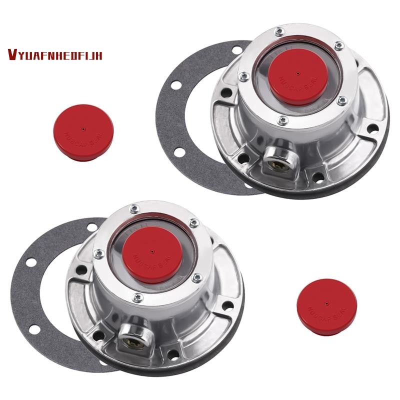 343-4024 Trailer Hub Caps Silver Hub Caps for Stemco,Aluminum Hub Cap ...