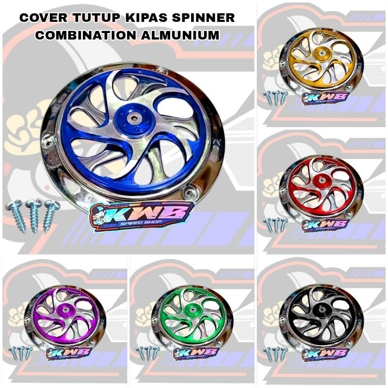 SPINNER Spiner fan Cover rotating fan combination chrome pnp all ...
