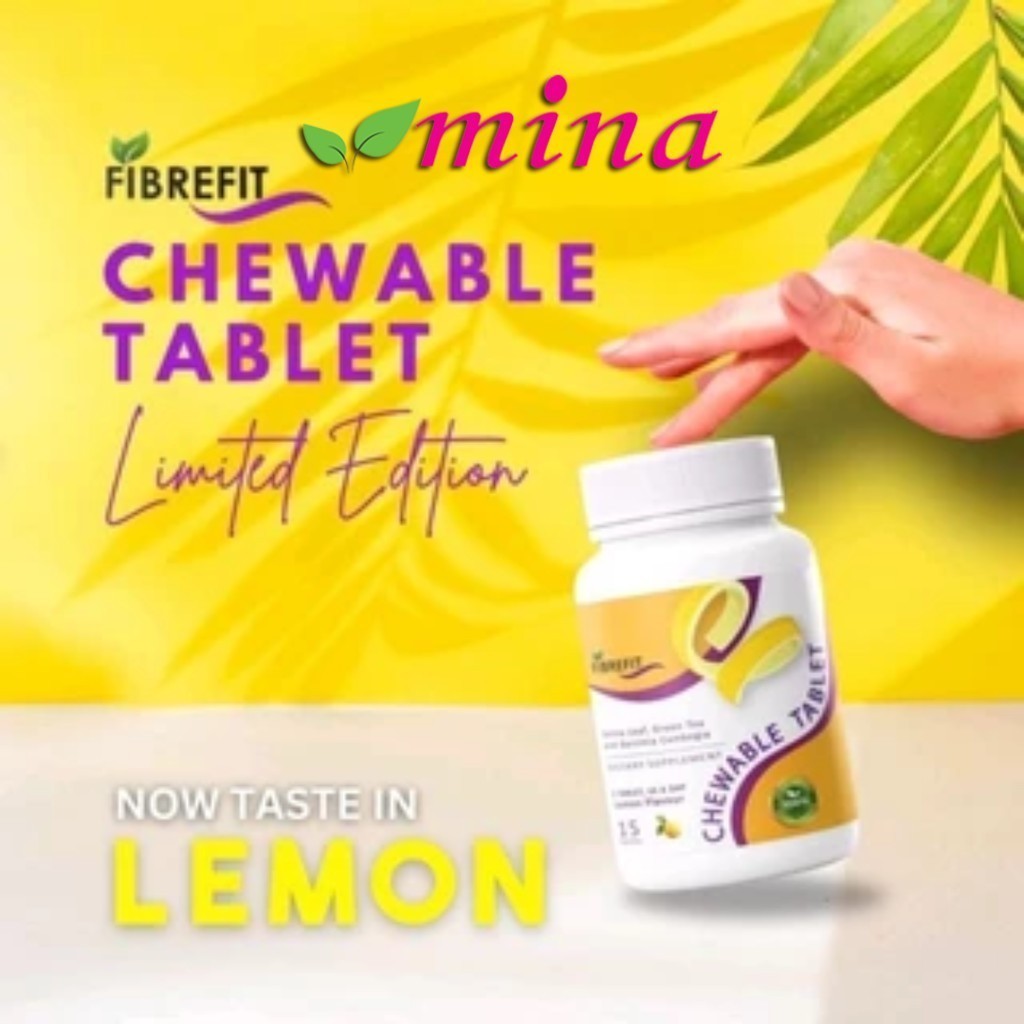 NB Fibrefit 15s LEMON Chewable Tablet Lemon Flavour Original HQ ...