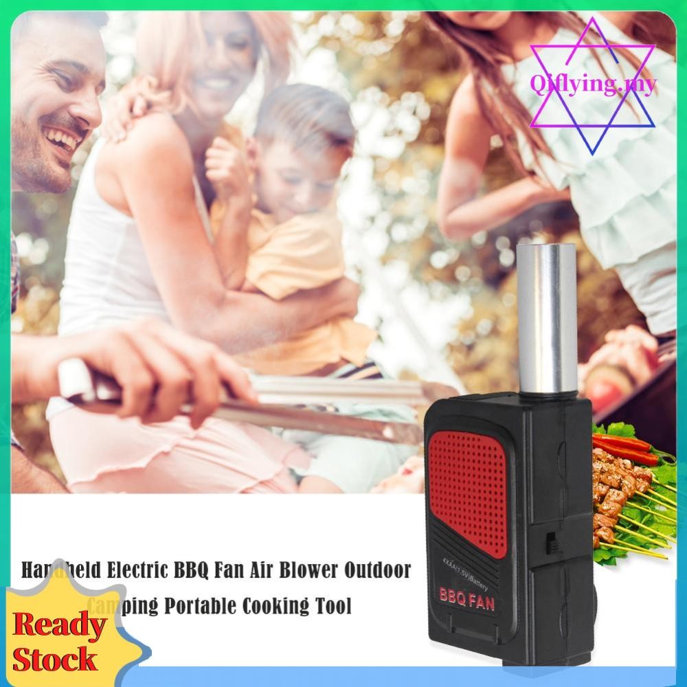 Handheld Barbecue Air Blower Electric BBQ Cooking Fan Fire Blower for ...