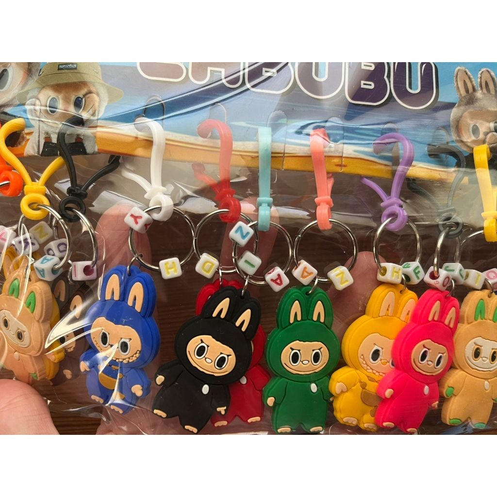 GANTUNGAN Labubu Bag Charm Labubu Bag Chain Labubu Keychain | Shopee ...